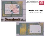 Freitagsidee ‚CORNER TUCK CARD’/ mit VIDEO! | Stempelpunkt - Stampin'Up!